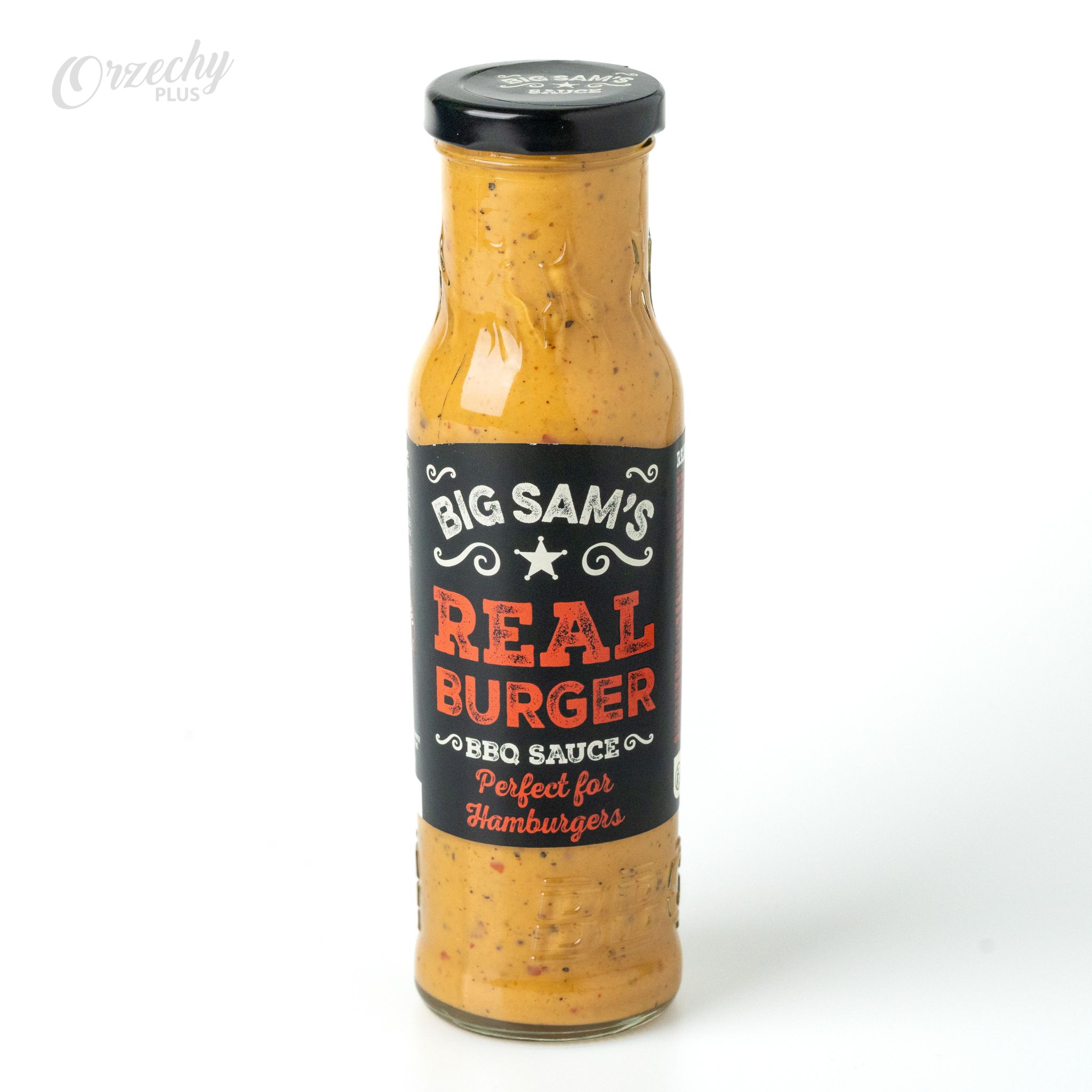 Sos BBQ „BIG SAM'S” „Prawdziwy Burger”, 250 ml - orzechyplus.pl