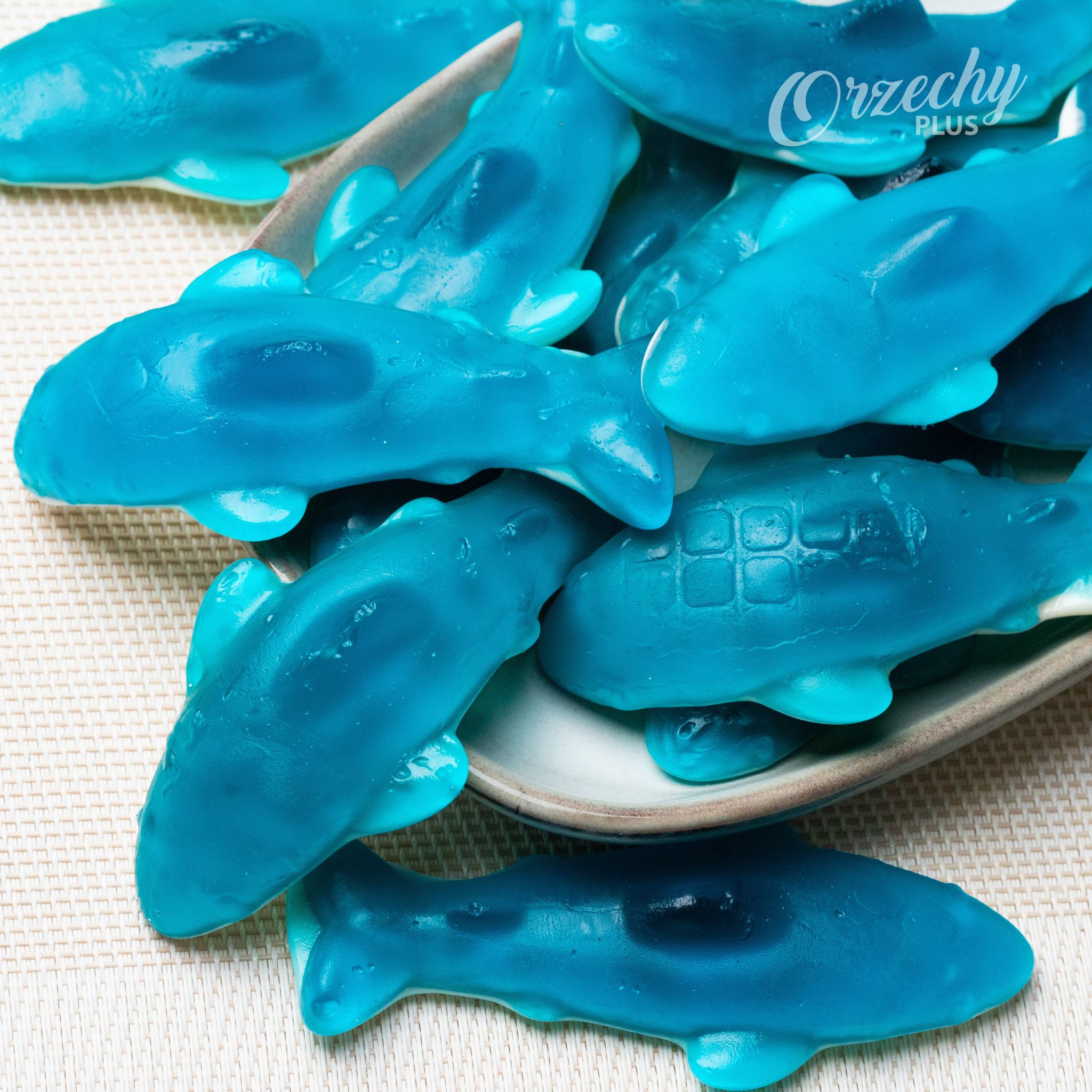 Żelki „Ogromne rekiny“, 1 kg - orzechyplus.pl